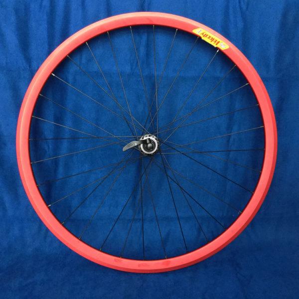 Velocity 700c Red Deep V Wheel Set | Cycle To-Go